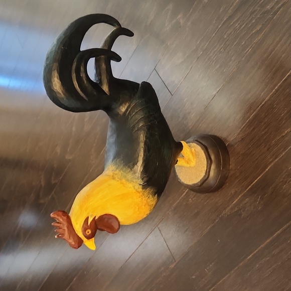 Accents | Wooden Rooster | Poshmark